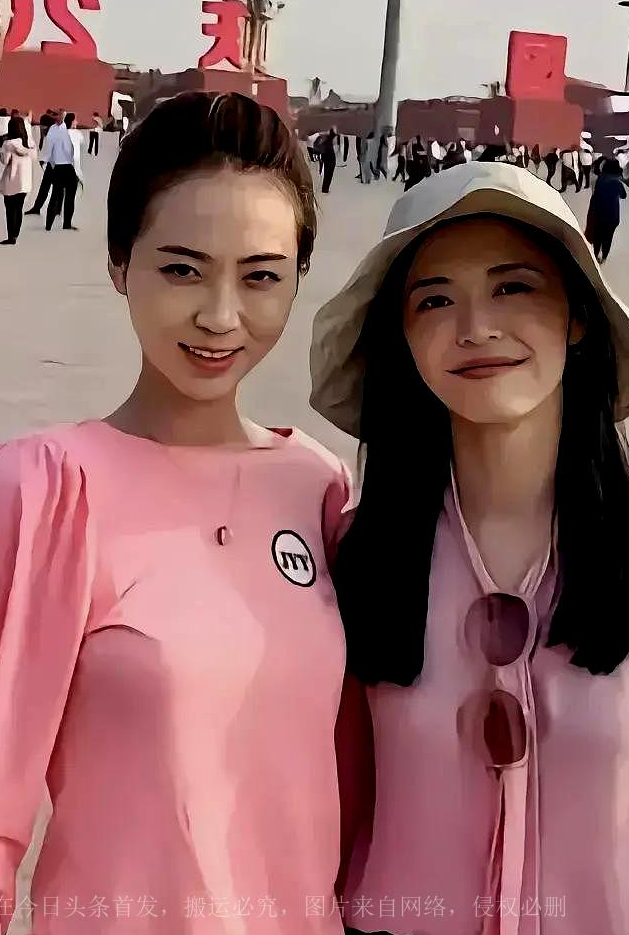 The 35-year-old Bai Shanshan's appearance has changed greatly and she ...